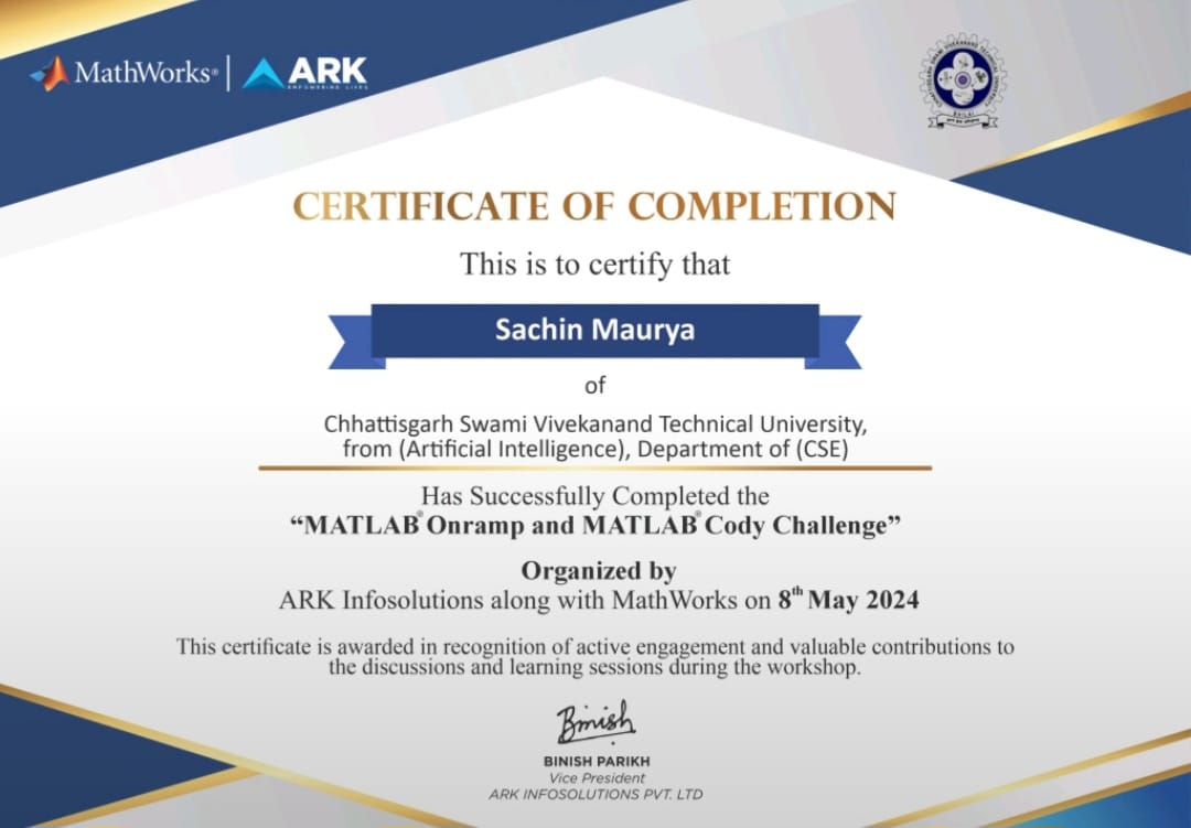 Sachin Maurya - Portfolio